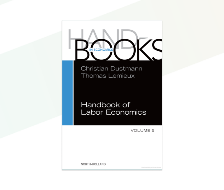 Volume 5 Of The Handbook Of Labor Economics Published Rfberlin